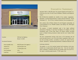 Bristol Mall-Retail site - Leasing materials | PPT
