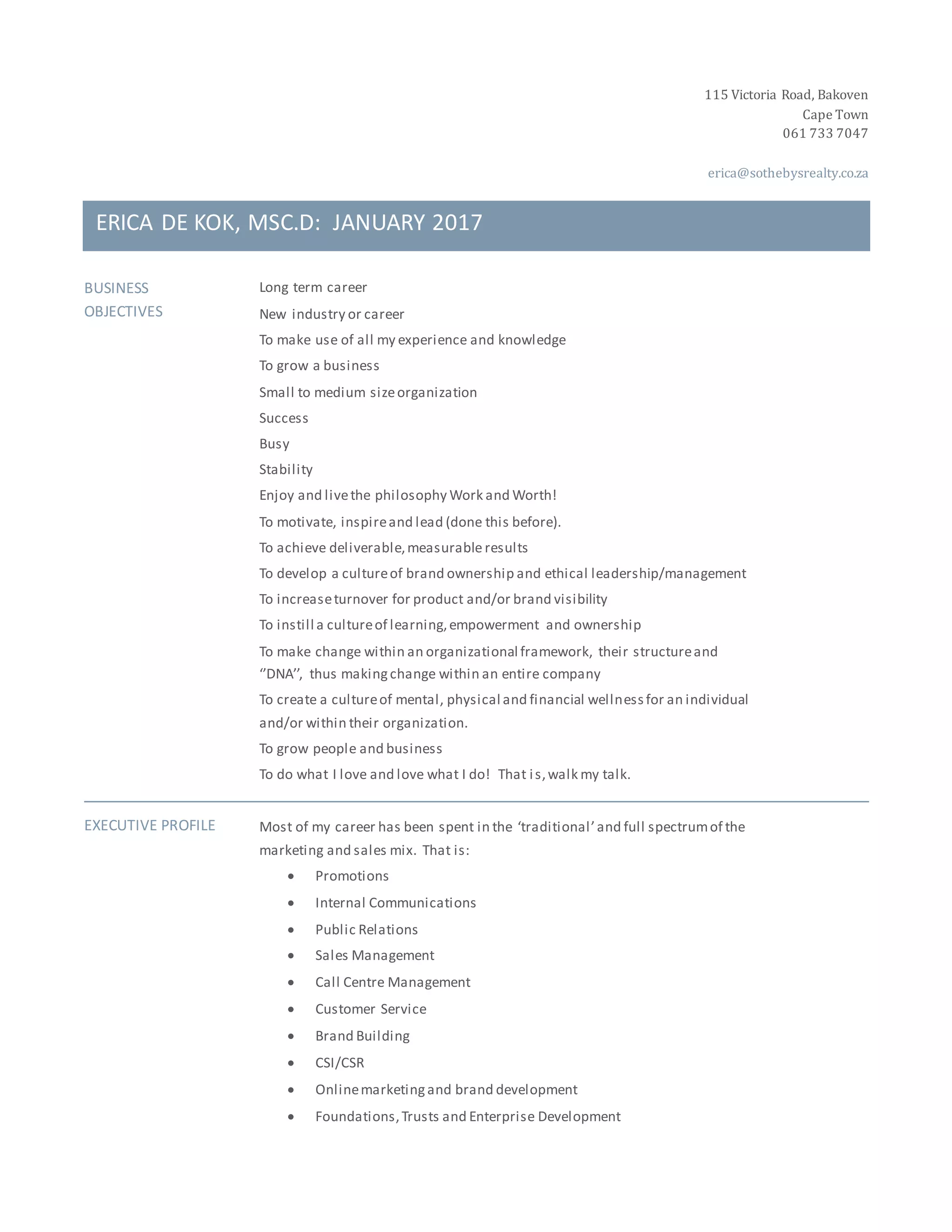 My CV - January 2017 | PDF
