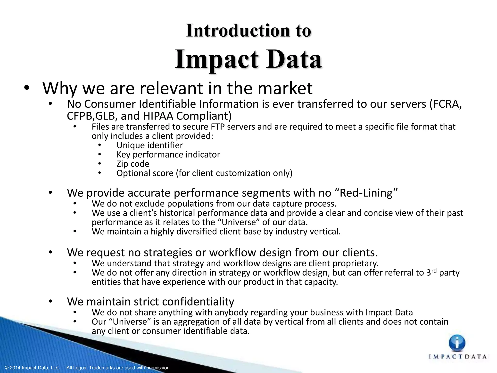 Impact Data Introduction | PPSX | Computer Software and Applications | Computing