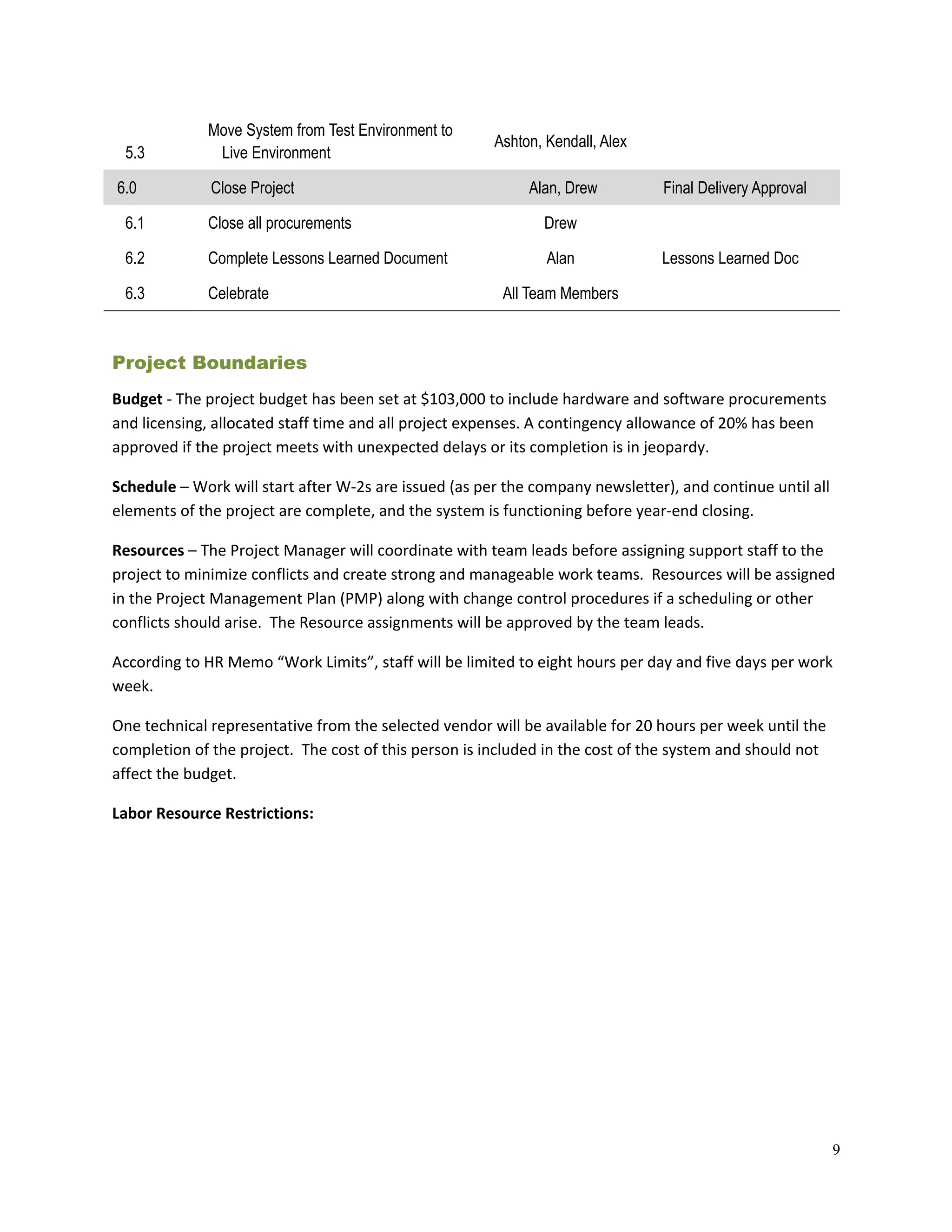 MGT2 - GenRays Project Scope Document | RTF | Databases | Computer Software and Applications