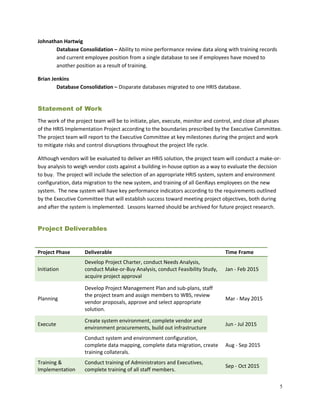 MGT2 - GenRays Project Scope Document | RTF | Databases | Computer Software and Applications