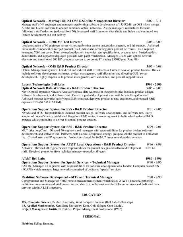 John Kane Resume v1 | PDF