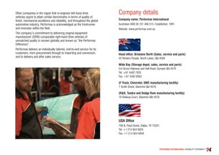 Performax International Capability Statement May 2015 FINAL_opt | PPT