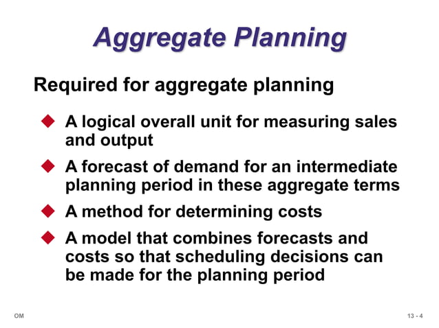 6 ch 8 Aggregate Planning.ppt