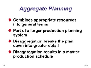 6 ch 8 Aggregate Planning.ppt