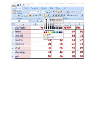 6 chapter font formatting | PDF