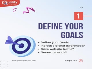 6 Guest Posting Road Map For Successful SEO Boost | PPT