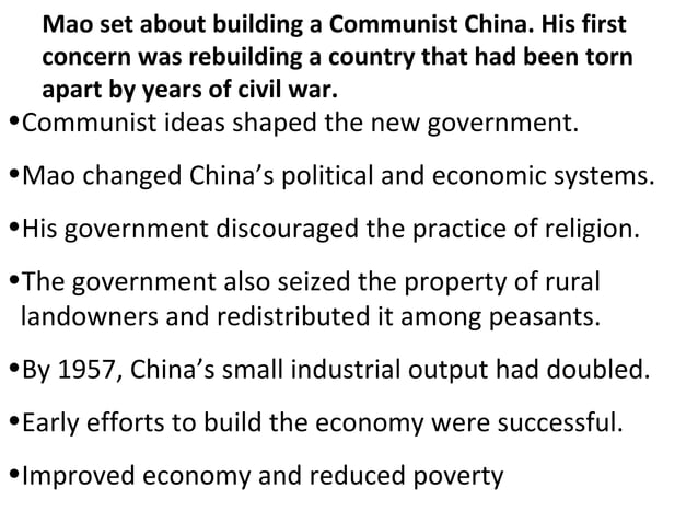 6 china under mao | PPT