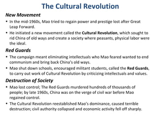 6 china under mao | PPT