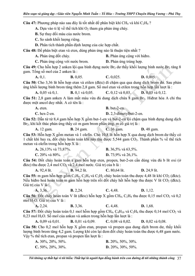 6 chuyen de hoa huu co 11 | PDF