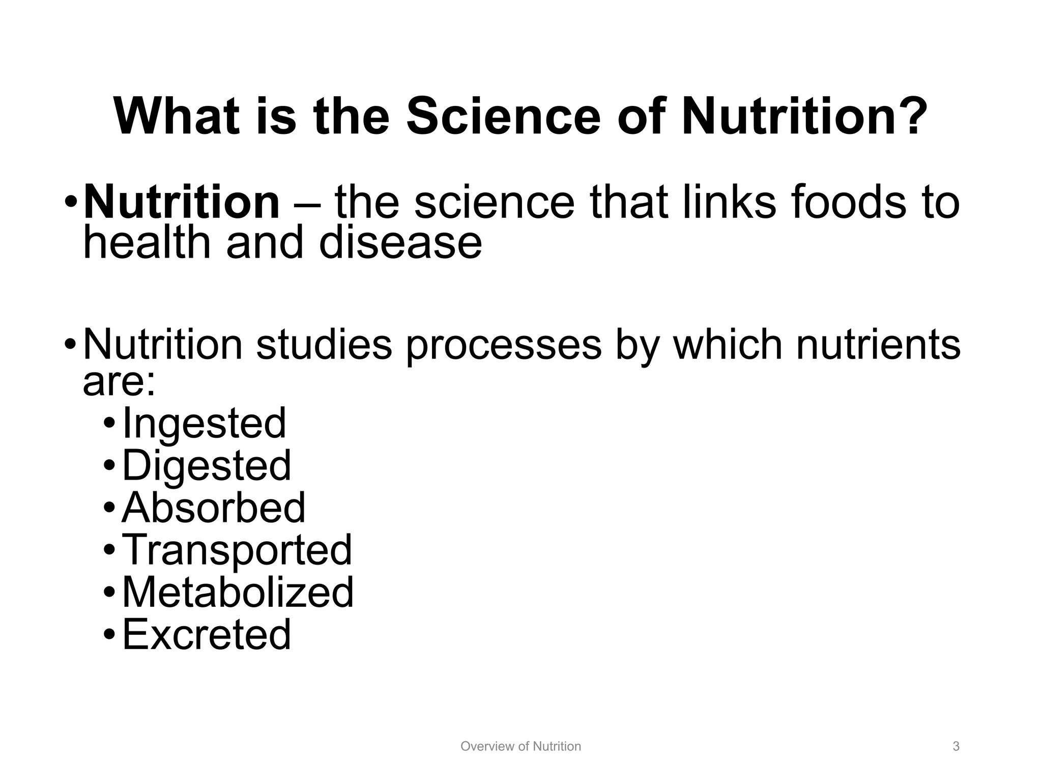 6 CLASSES OF NUTRIENTS | PPT