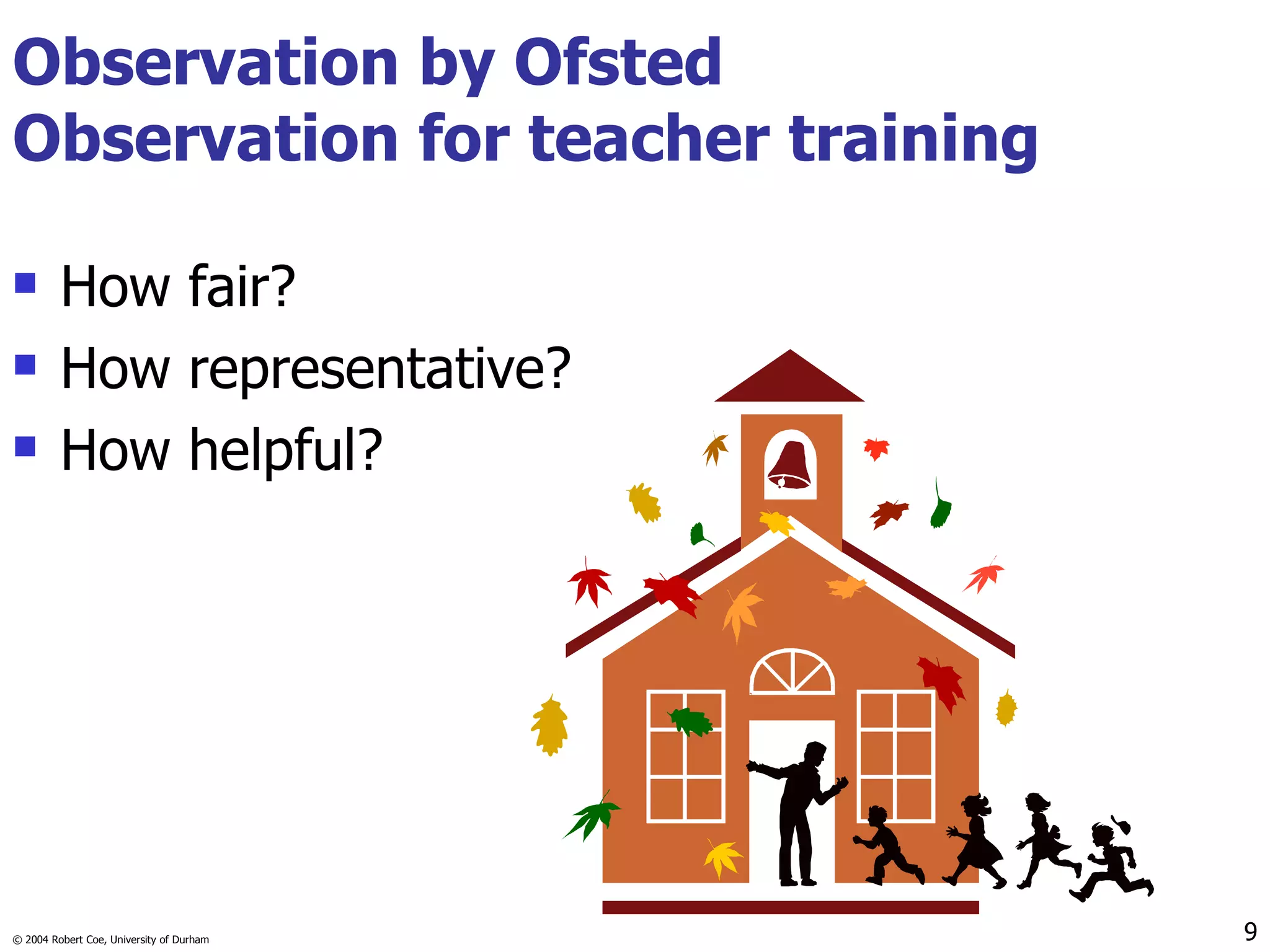 6 classroom observation | PPT