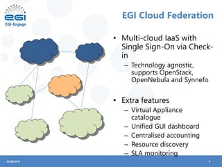 EGI Federated Cloud | PPT