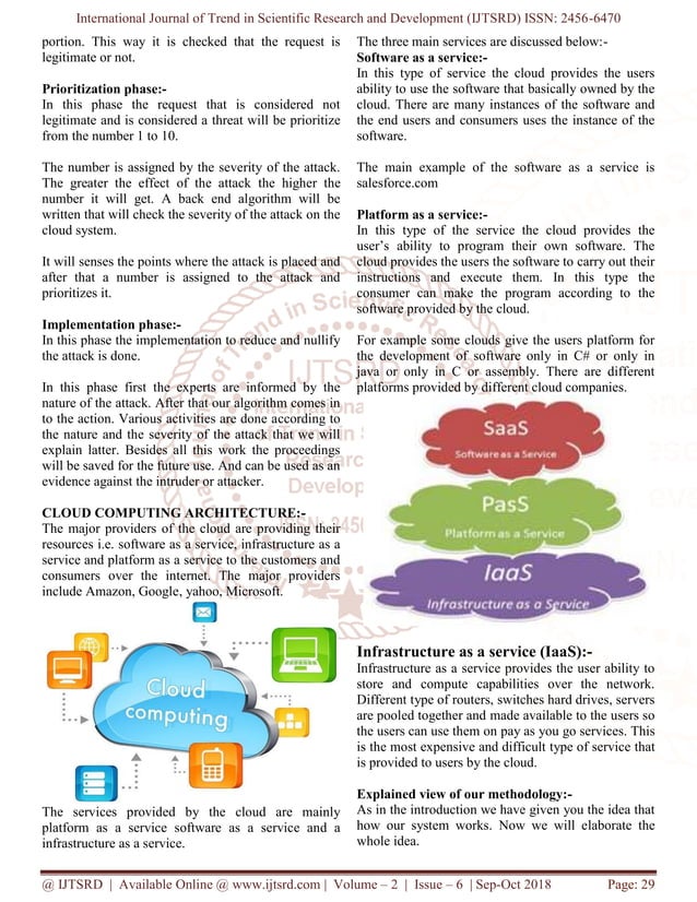 Cloud Intrusion and Autonomic Management in Autonomic Cloud Computing | PDF
