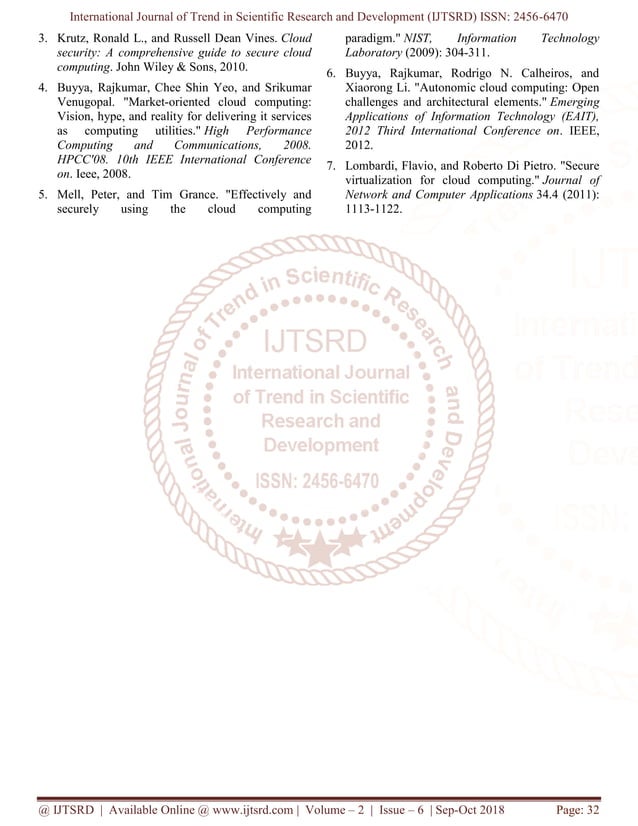 Cloud Intrusion And Autonomic Management In Autonomic Cloud Computing Pdf