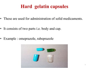 6c manufacture of capsules | PPTX