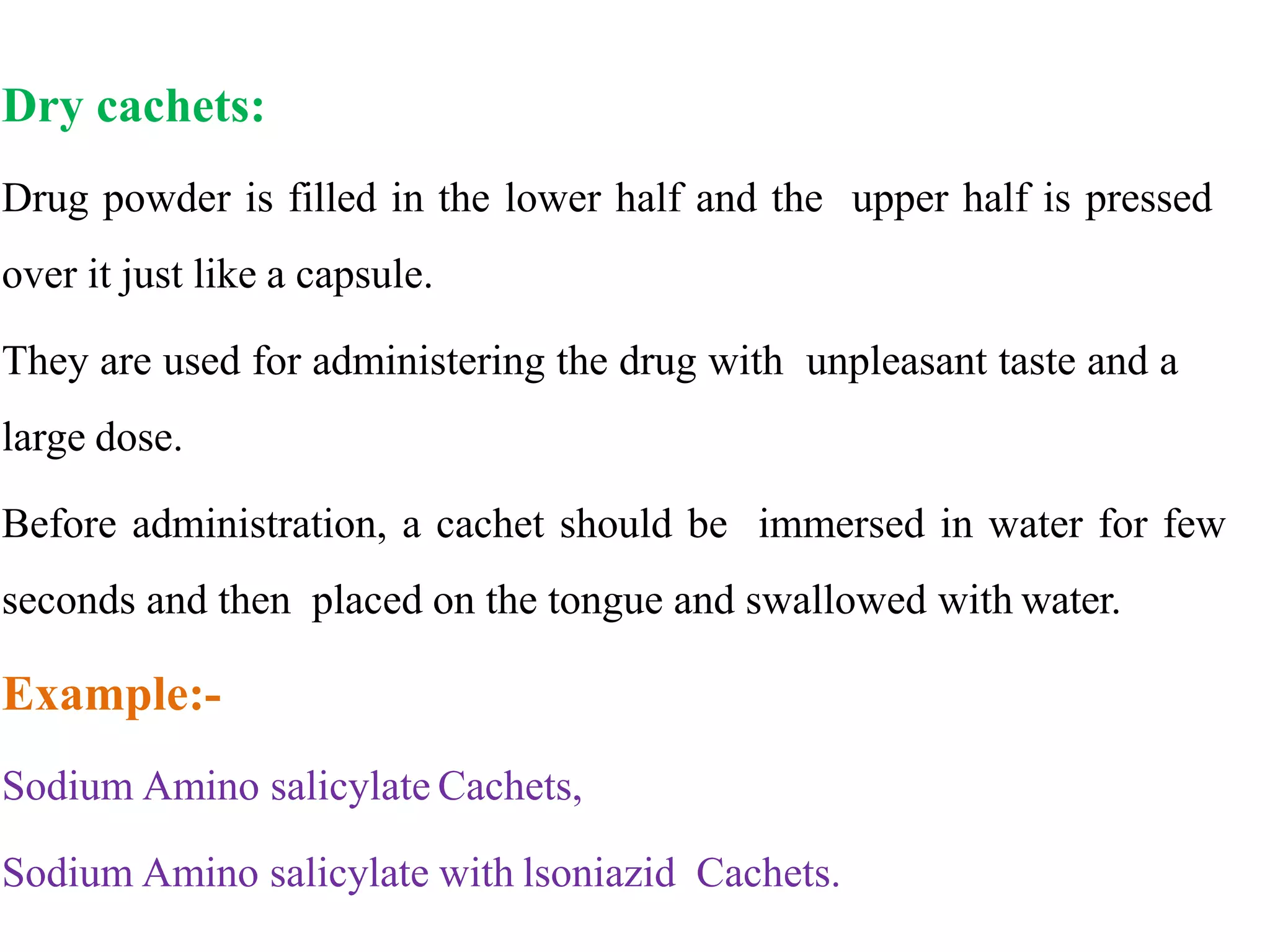 6c manufacture of powders and granules | PPTX