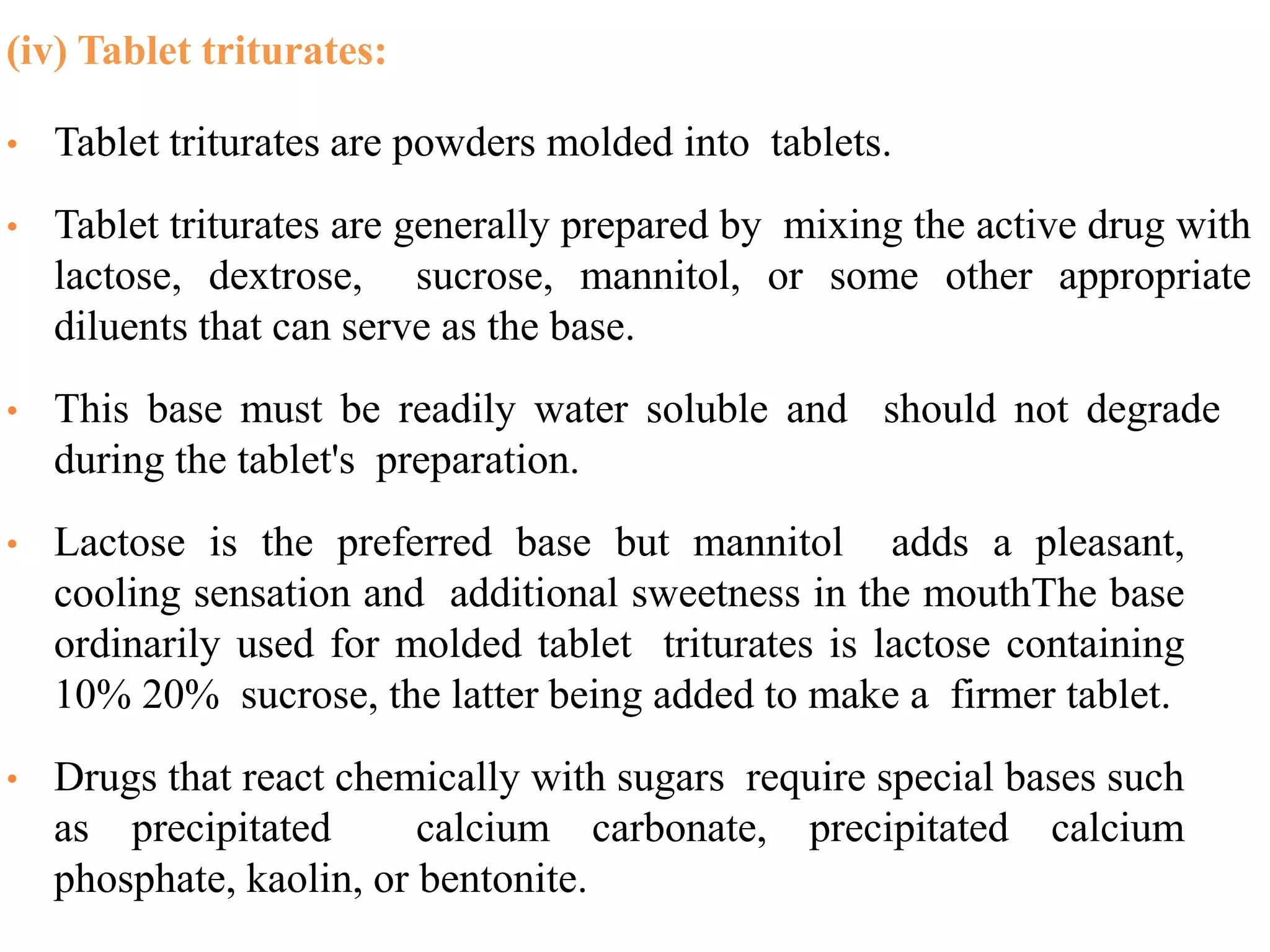 6c manufacture of powders and granules | PPTX