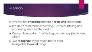 Cognition in HCI | PDF