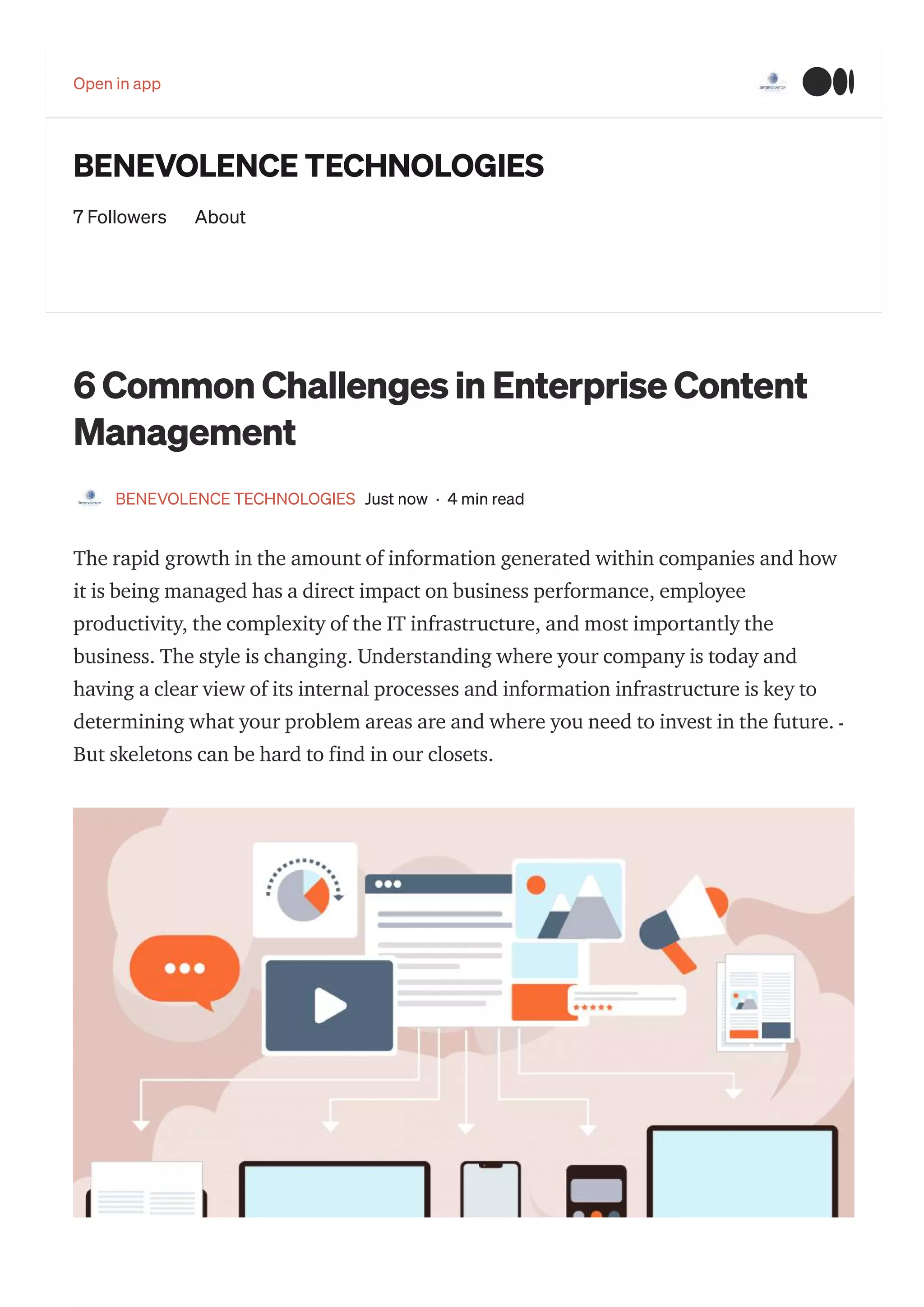 6 common challenges in enterprise content management | PDF