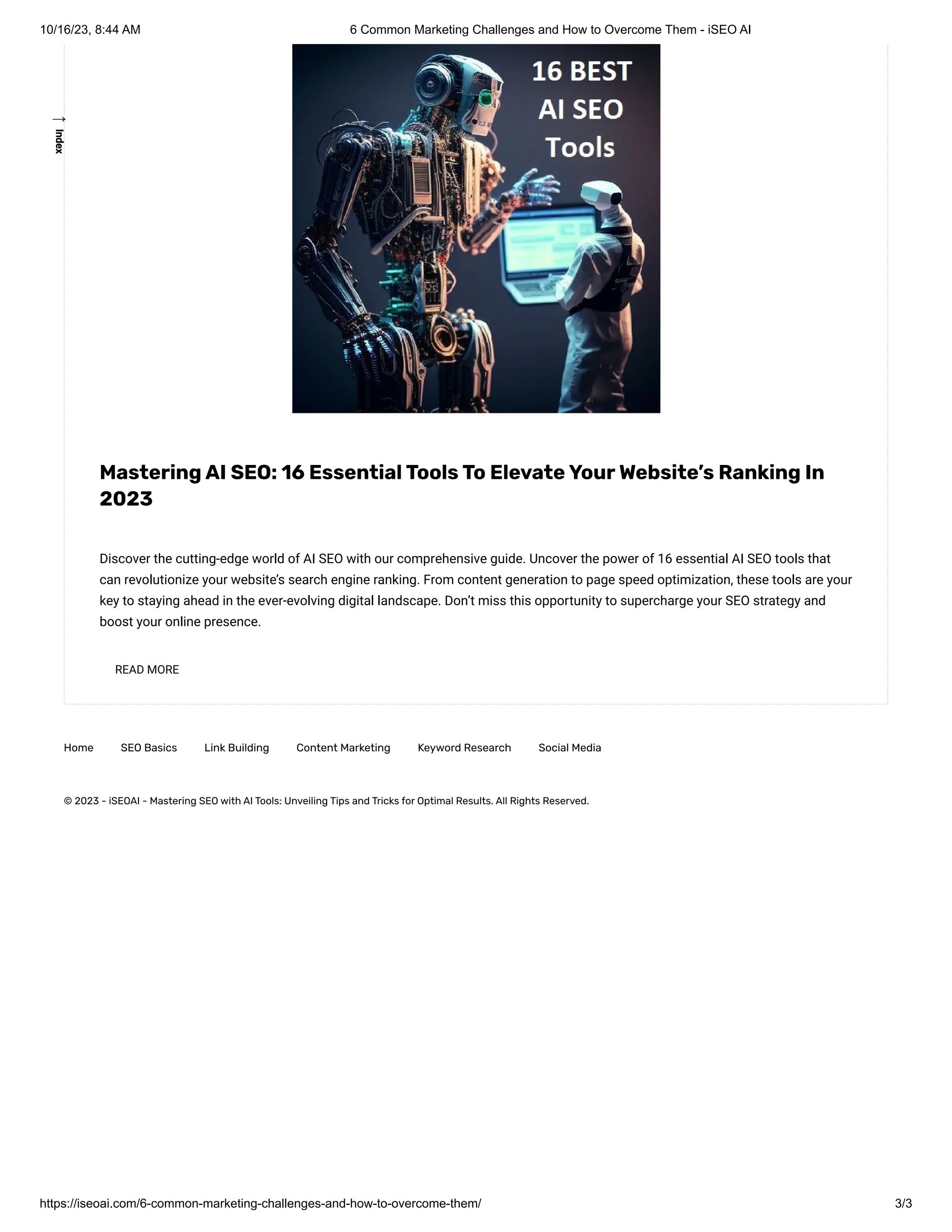 6 Common Marketing Challenges and How to Overcome Them - iSEO AI.pdf