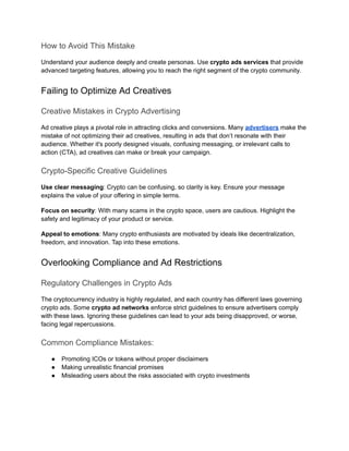 6 Common Mistakes in Crypto Ad Networks.pdf