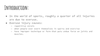 6 common overuse injuries in sports | PPT