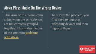 6 Common Problems With Alexa – And How to Fix | PPT