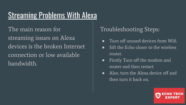 6 Common Problems With Alexa – And How to Fix | PPT