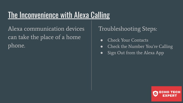 6 Common Problems With Alexa – And How to Fix | PPT