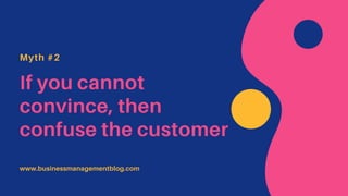 6 common sales myths you should avoid to succeed in sales | PDF ...