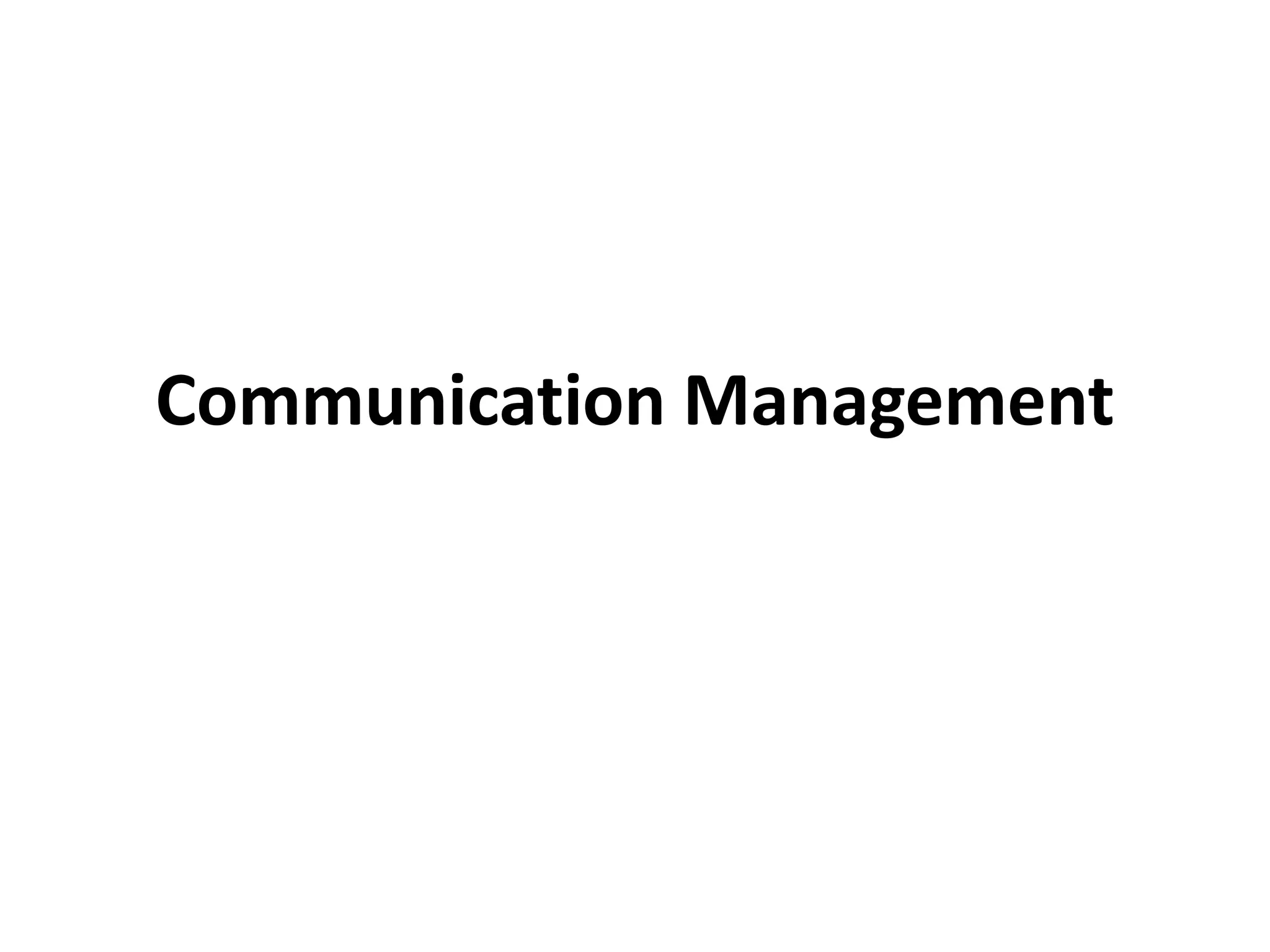 6 Communication managment.ppt