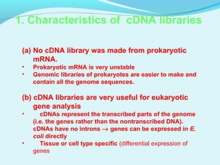 construction of genomicc dna libraries | PPT