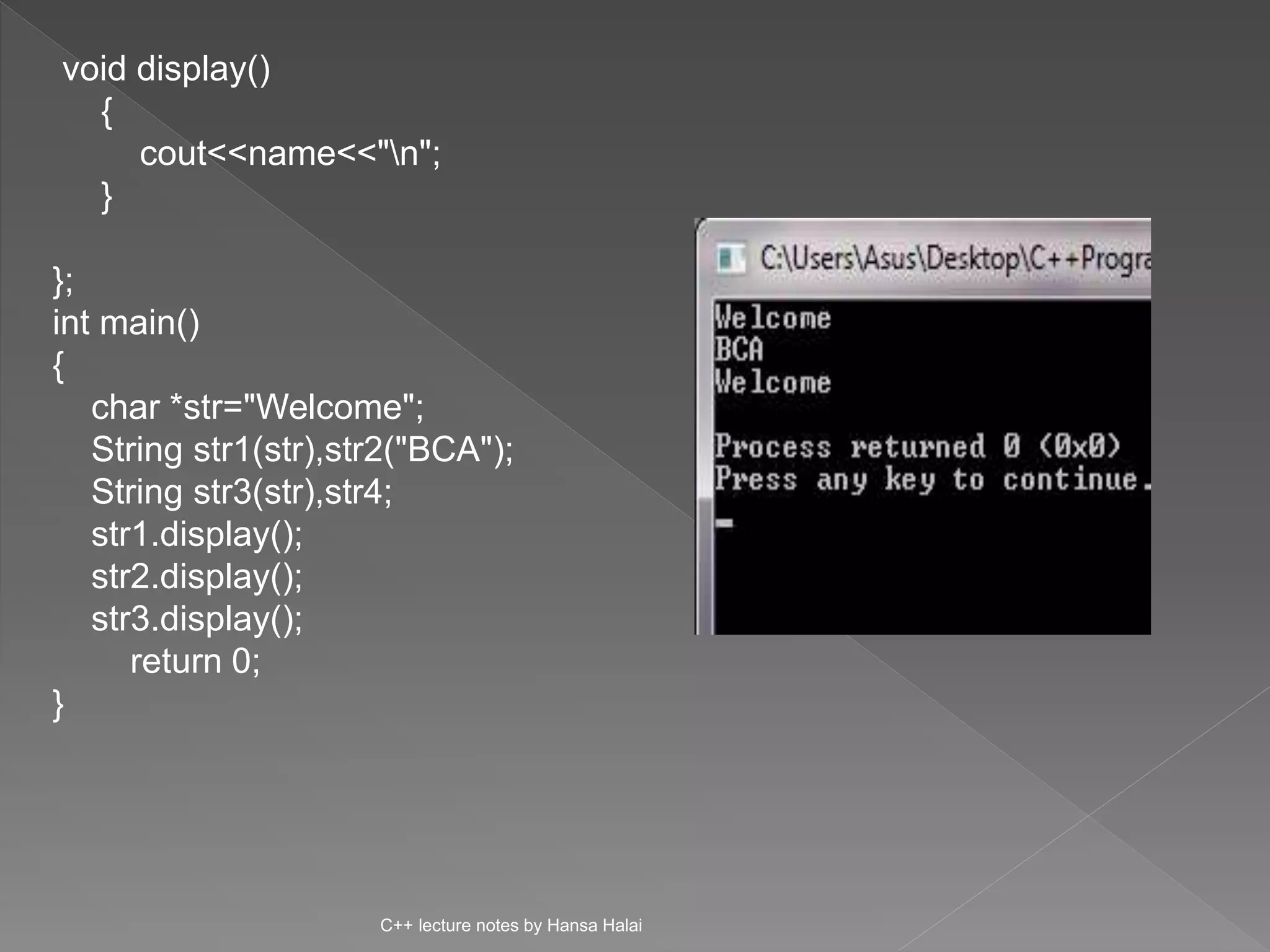 constructors and destructors in c++ | PPTX