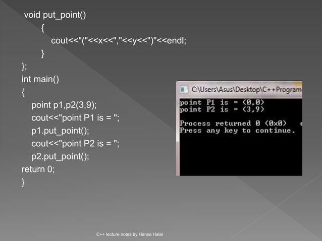 Constructors And Destructors In C Pptx 3673
