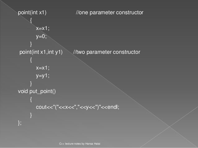 Constructors And Destructors In C