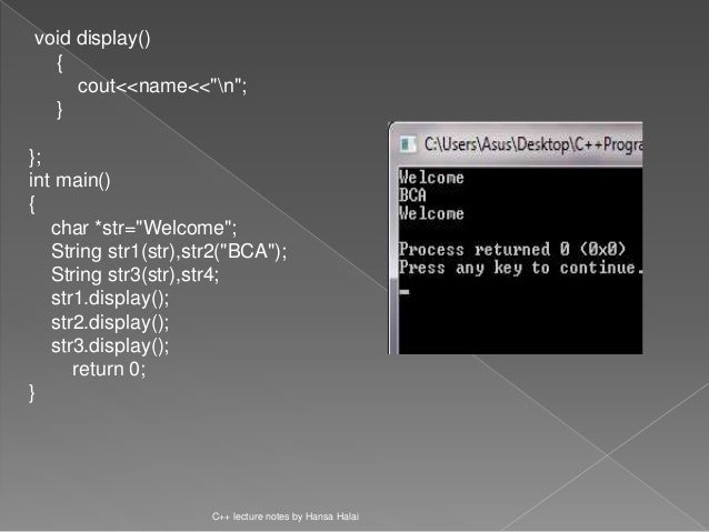 Constructors And Destructors In C