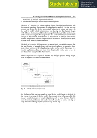 6 Contracts And Scenarios In The Software Development Process | PDF