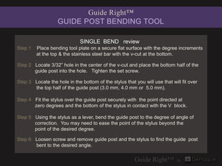 6 correction using bending tool | PPT