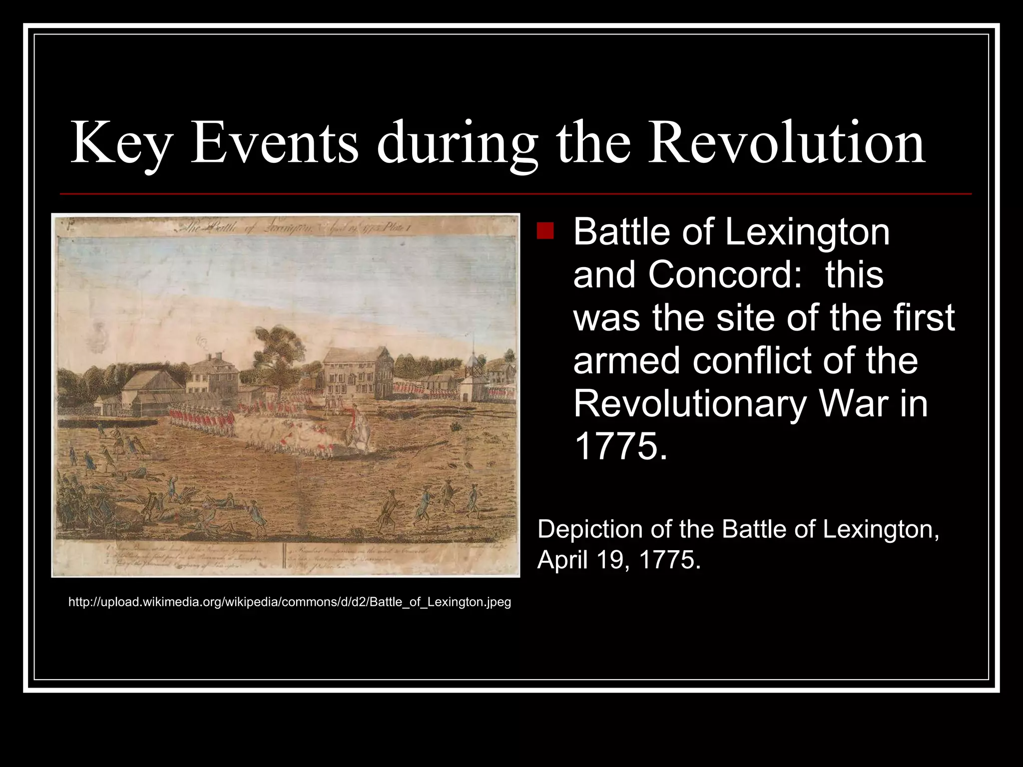 6c people and events of rev war | PPT | War and Conflicts