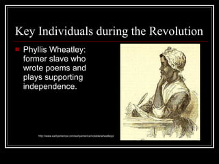 6c people and events of rev war | PPT | War and Conflicts