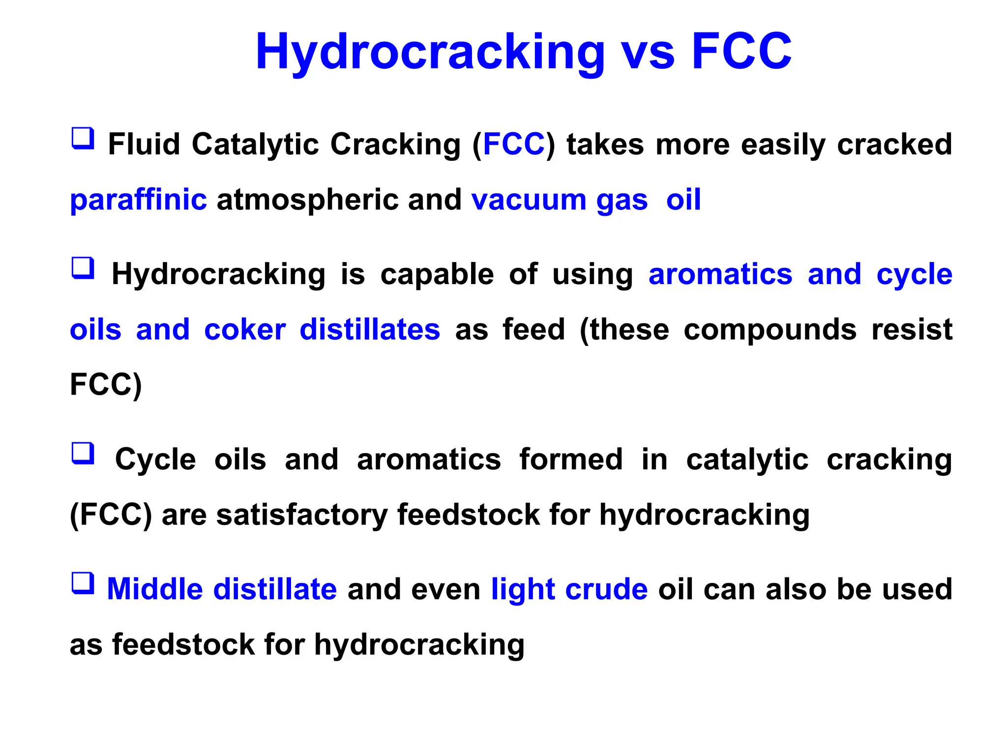 Cracking and Hydrocracking of petroleum.ppt