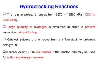 Cracking and Hydrocracking of petroleum.ppt