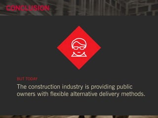 6 Alternative Construction Project Delivery Methods | PDF