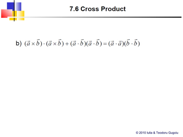 6 cross product | PPS