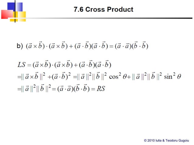 6 cross product | PPS