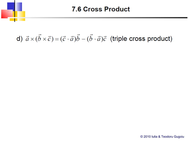 6 cross product | PPS