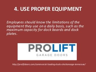 6 Crucial Tips For Loading Dock Safety