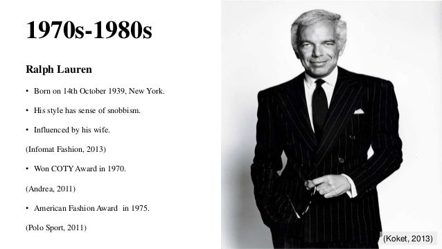 ralph lauren designer biography