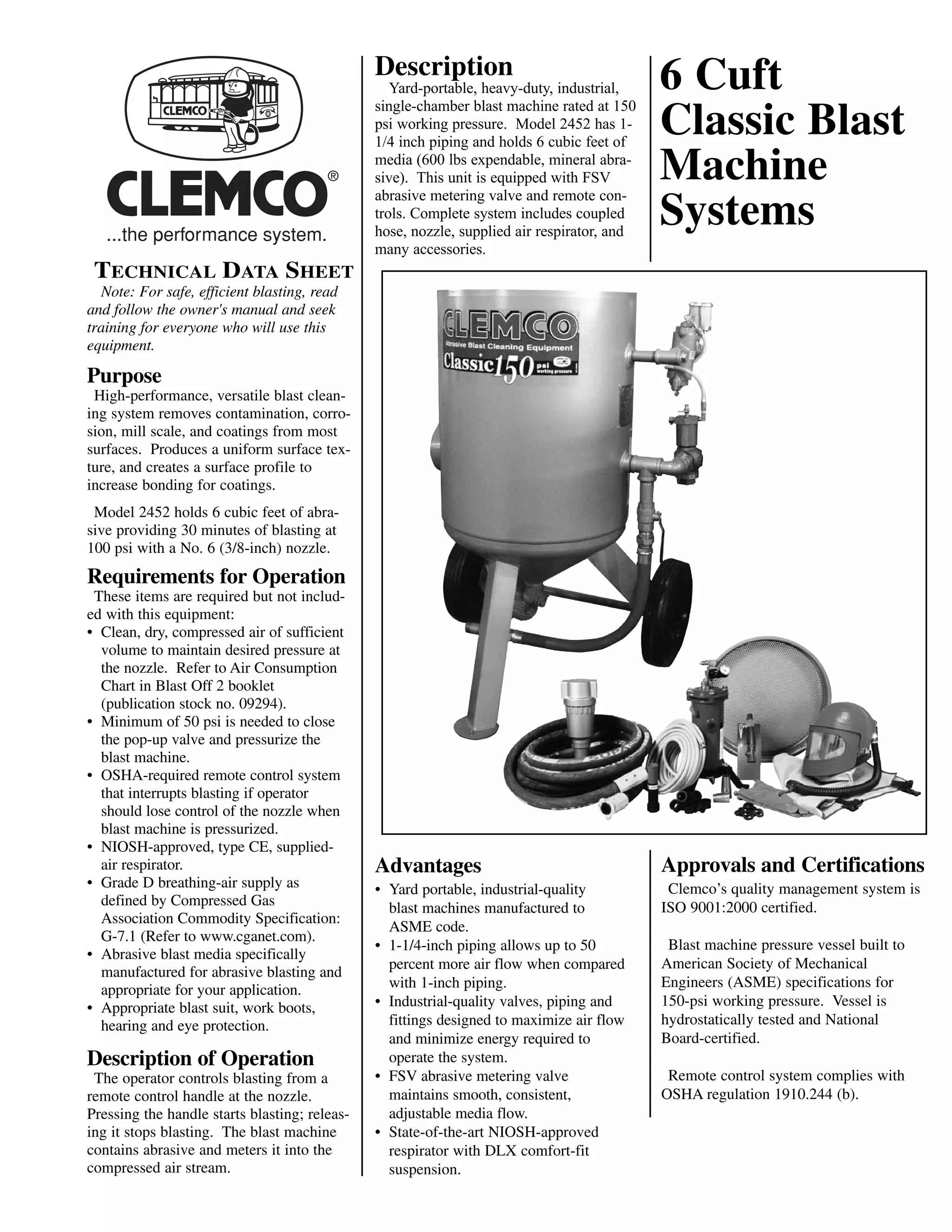 6 cuft classic_blast_machine | PDF